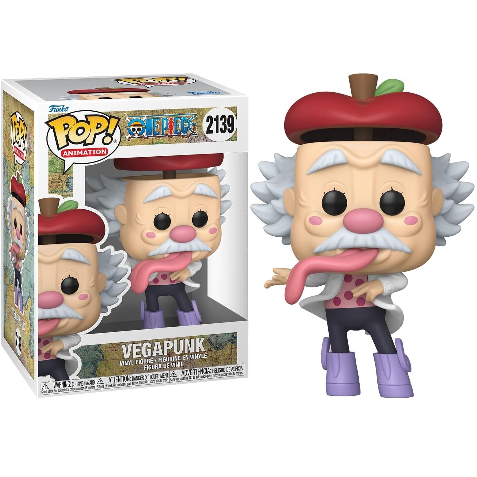 Funko Pop! Animation One Piece (2139) Dr. Vegapunk - Vinyl Figure 9cm ...